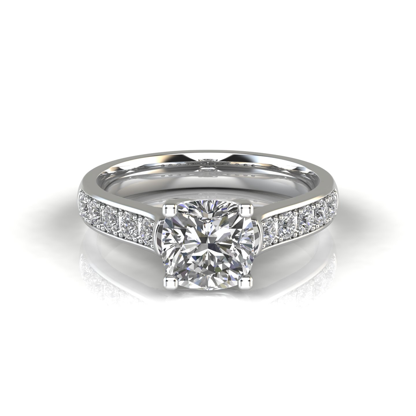 Moissanite Engagement Rings - Forever Moissanite Moissanite Engagement Rings - Forever Moissanite